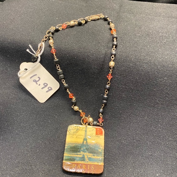 Jewelry | Paris Pendant Necklace | Poshmark